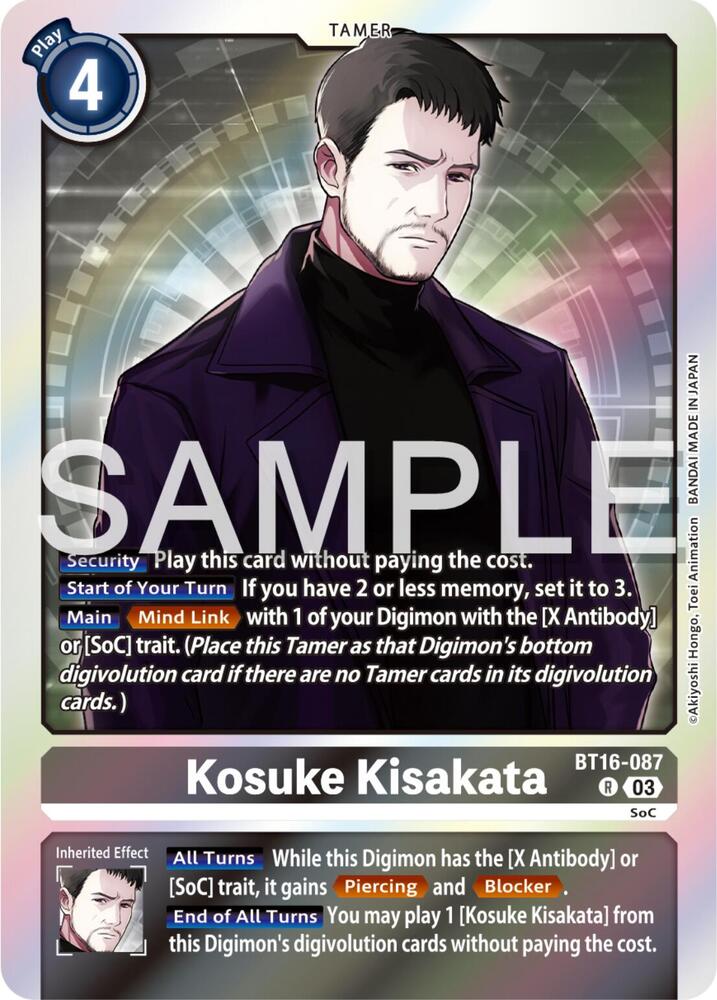 Kosuke Kisakata - Beginning Observer (BT16) - Slide Gaming