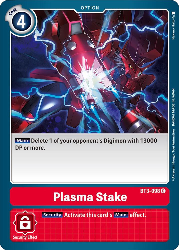 Plasma Stake - Release Special Booster 1.5 (BT01-03B) - Slide Gaming